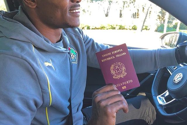 Dual Citizenship: Victor Nsofor celebrates Italian passport